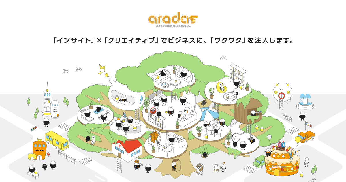 リニューアル | 制作実績 | 株式会社aradas（アラダス）